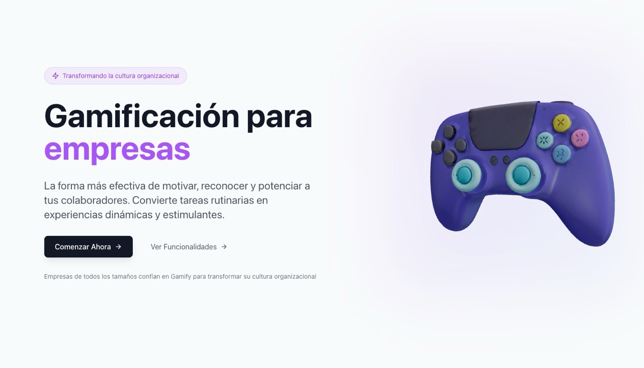 Gamify – Convierte el trabajo en un juego y motiva a tu equipo